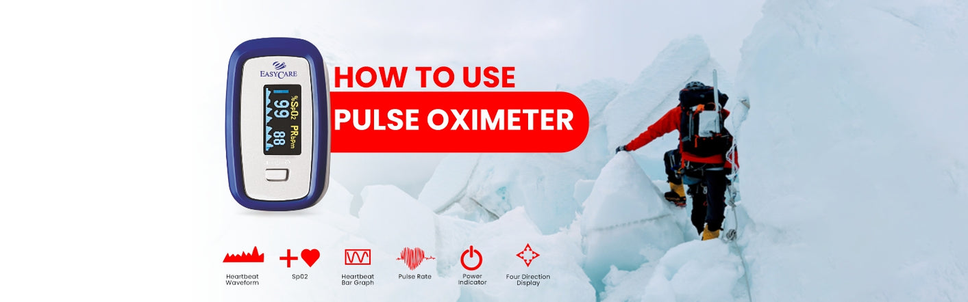 How to use a Pulse Oximeter: Step-by-step guide - EASYCARE - India's ...